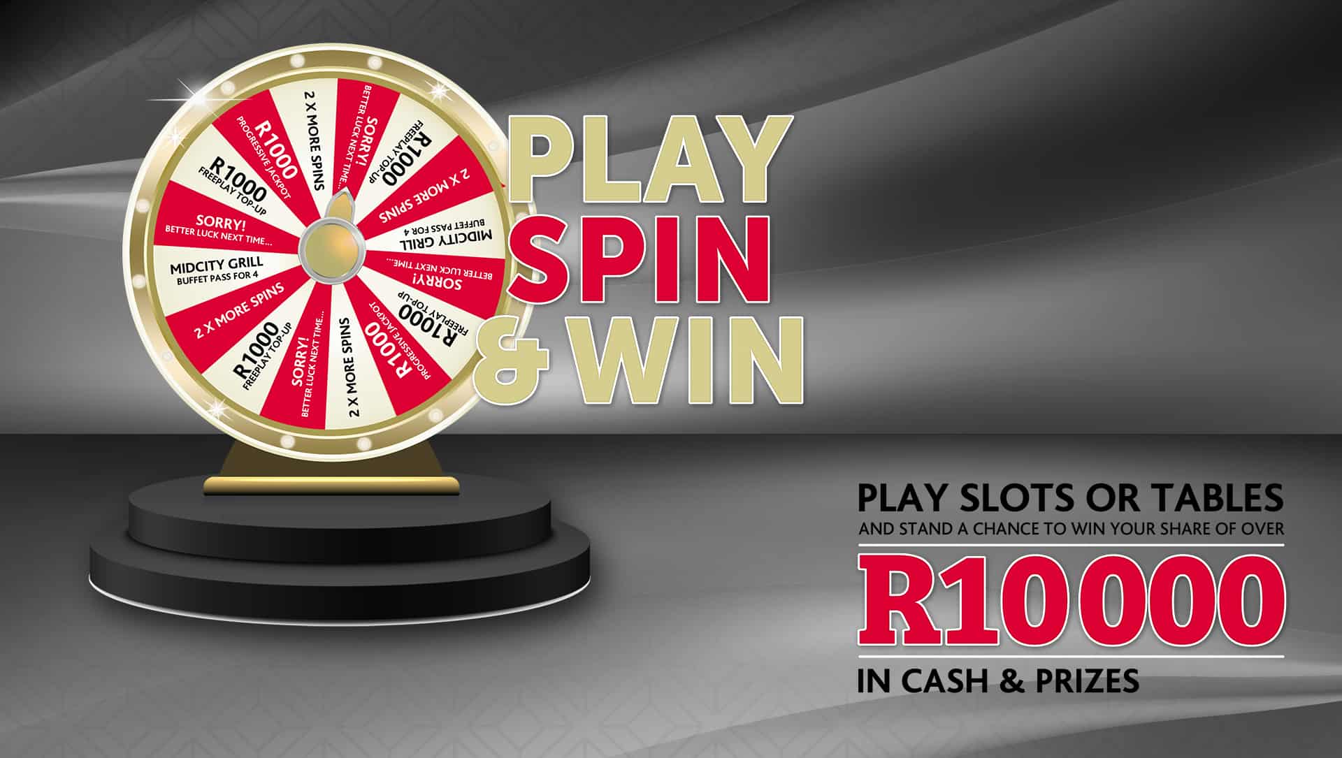 Play, Spin & Win - Blackrock Casino
